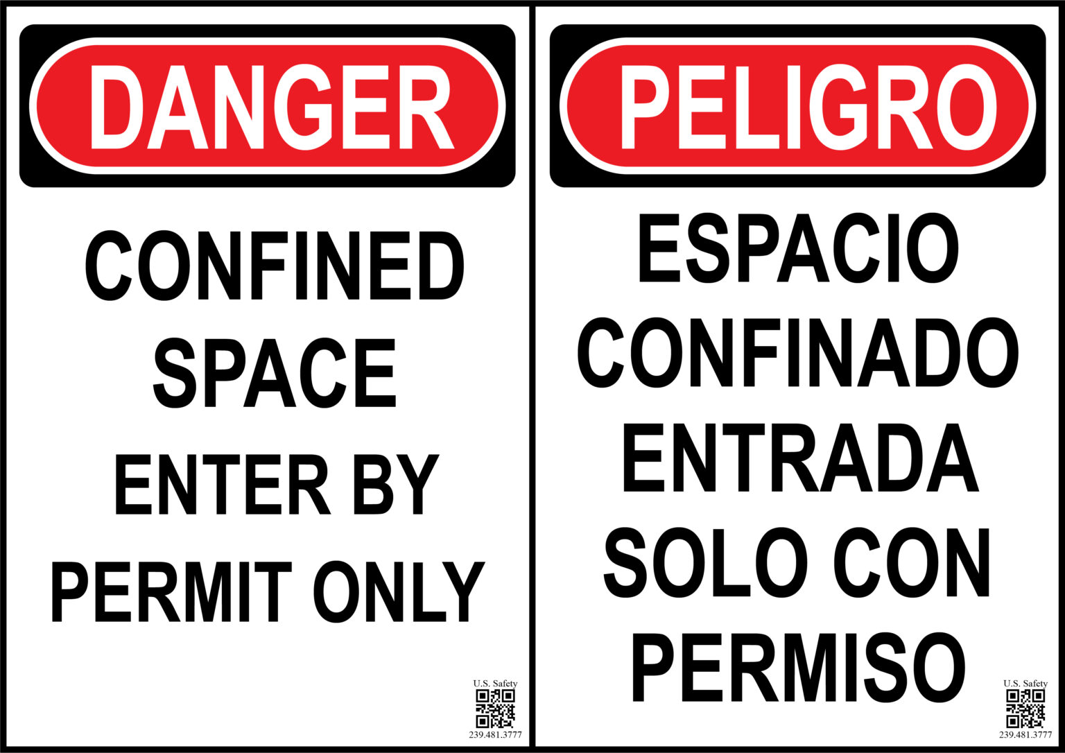 Free Printable Safety Signs - U.S. Safety